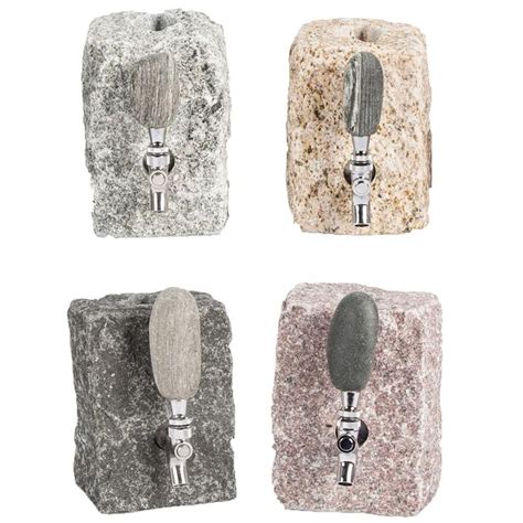 Chrome Cobbled Beverage Dispenser By Funky Rock 4 Colors Montana