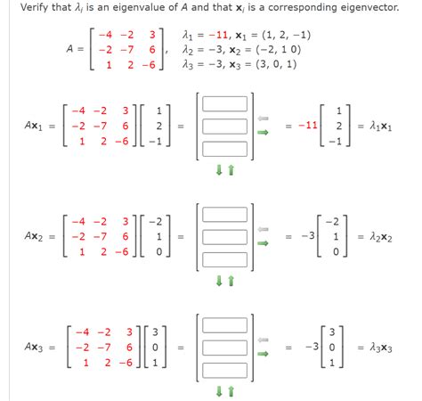 Solved Verify that λi is an eigenvalue of A and that xi is a Chegg