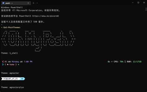 windows terminal美化（oh my posh3） 知乎