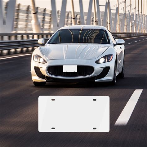 Custom Front License Plate Jetprint