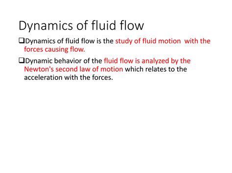 260118 Chapter 6 Fluid Dynamics Ppt