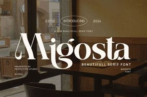 Migosta Font Creative Fonts
