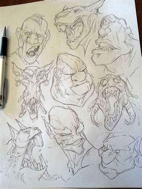 Pin By Joe Gravelin On Dandd Sketches Character Sketches Illustration