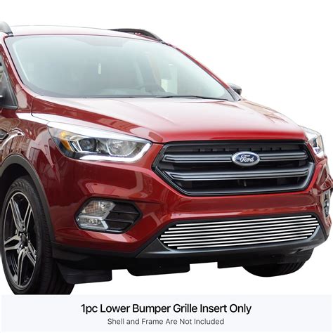 Aps 2017 2019 Ford Escape Stainless Steel Billet Grille 8x6 Horizontal