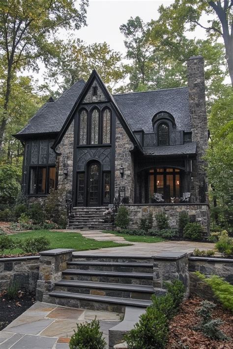 Gothic Cottage In 2025 Gothic House Gothic Cottage Gothic Homes