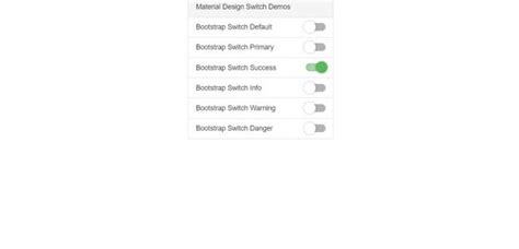 Bootstrap Toggle Switch Button Examples OnAirCode