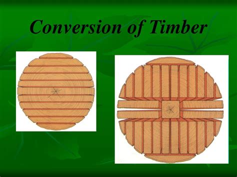 PPT Conversion Of Timber PowerPoint Presentation ID 664192