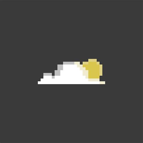 Premium Vector Pixel Art Sun
