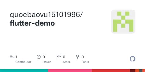 github quocbaovu15101996 flutter demo