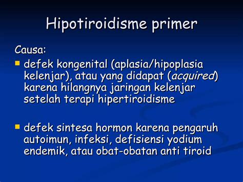 Hipotiroid Ppt