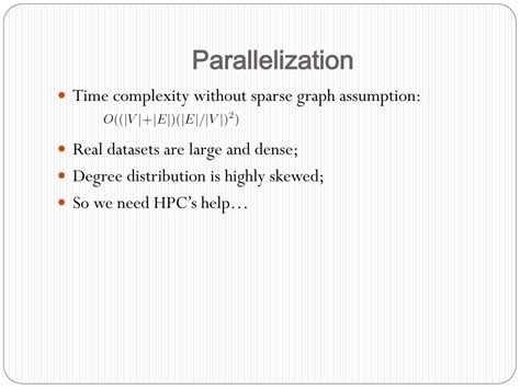 Ppt Parallel Community Detection On Large Networks With Propinquity