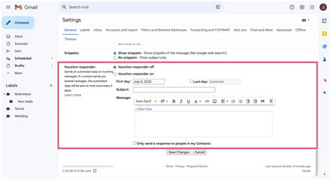 How To Put Out Of Office Reply On Gmail At Harriet Ridgeway Blog