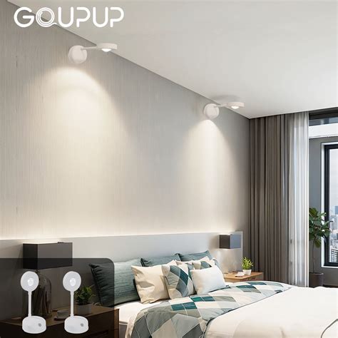 Gupup White Spot Lights Mini Accent Dimmable Picture Lights With 3