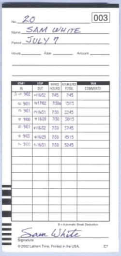 Lathem 7500e Time Computing Clock