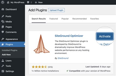 How To Install Wordpress Plugins Siteground Tutorials