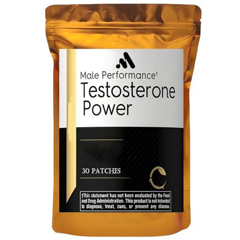Testosterone Booster For Men Transdermal With Zinc 30 Patches Di 2025
