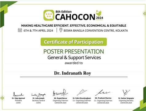 Dr Indranath Roy Posted On Linkedin