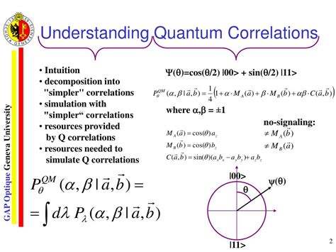 Ppt Understanding Quantum Correlations Powerpoint Presentation Free