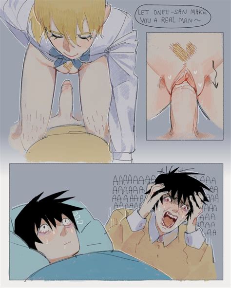 Cc S Deg Kageyama Ritsu Reigen Arataka Mob Psycho 100 Absurdres