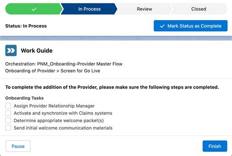 Onboard New Providers And Ensure Ongoing Success Unit Salesforce