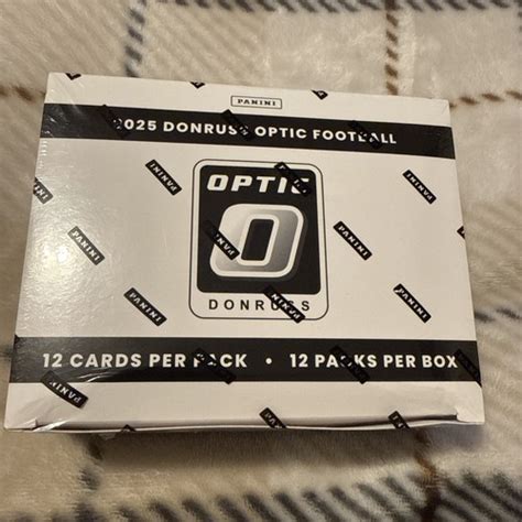 🔥 2025 Panini Donruss Optic Football 🏈 Cello Box Free 📦 Ebay