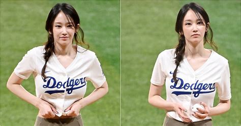 깜짝 시구 전종서 파격적인 레깅스 패션[엑s Hd포토]