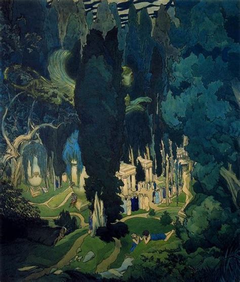 Elisium 1906 Leon Bakst