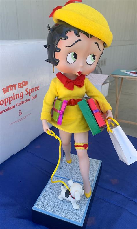 Betty Boop Porcelain Doll Etsy