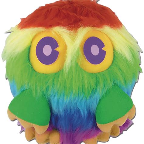Yu Gi Oh S3 Rainbow Kuriboh 8in Plush Collectors World Toys