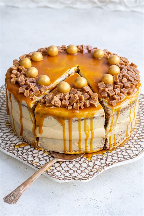 Mary Berry Salted Caramel Cake Supergolden Bakes