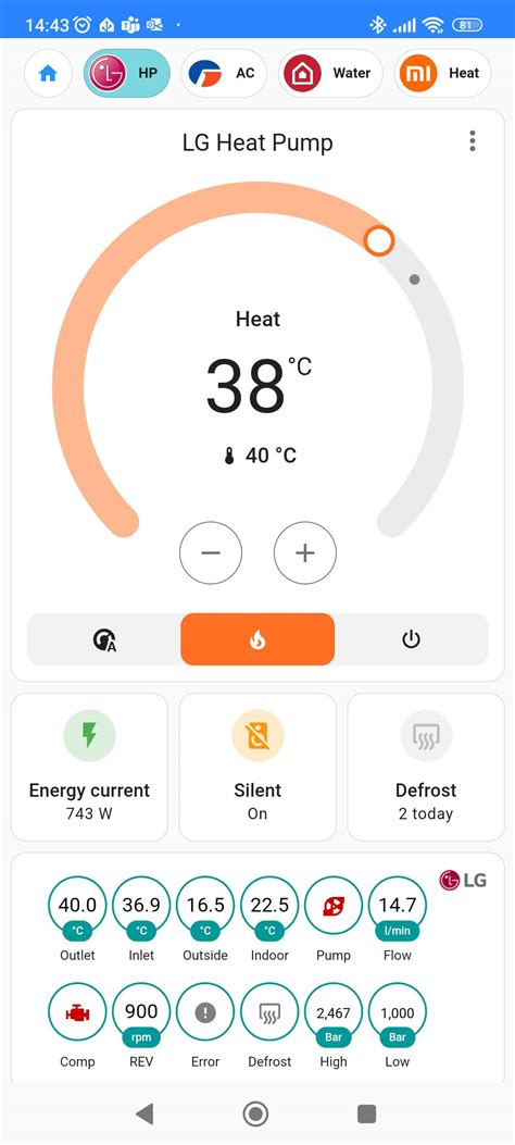 Lg Therma V Heat Pump Modbus Control Configuration Home Assistant