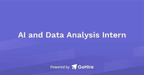 Ai And Data Analysis Intern At Dataflix Jobs At Dataflix