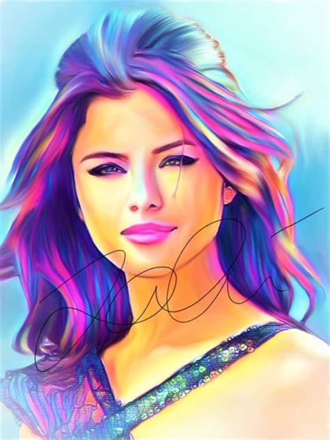 Selena Gomez Drawings
