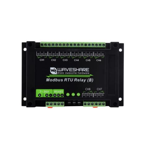 Купить Waveshare Industrial Modbus Rtu 8 Ch Relay Module B 25739 недорого Киев Украина
