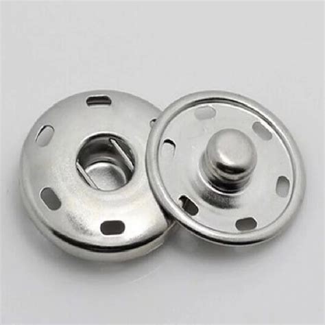 Steel Snap Buttons Packaging Type Packet Round At ₹ 180piece In Mumbai
