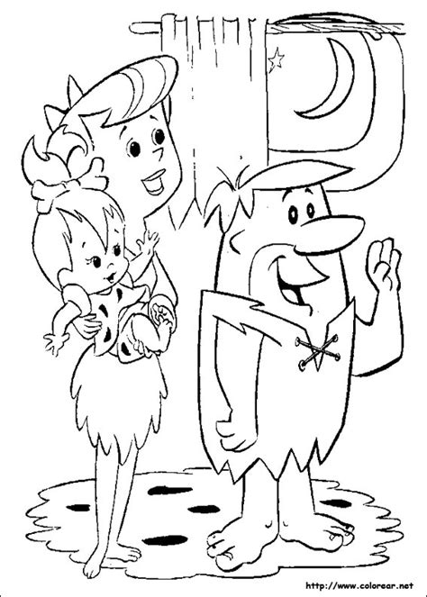 Dibujos Para Colorear De Los Picapiedra