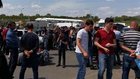 აქციის მონაწილეებმა სომხეთ საქართველოს გზა კვლავ გადაკეტეს Netgazeti • სამხრეთ კავკასიის