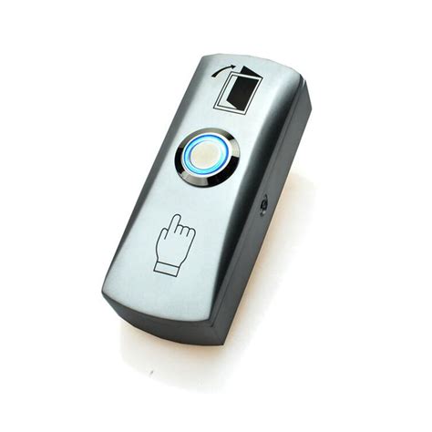 Exit Button With LED Light For Access Control Zinc Vicedeal