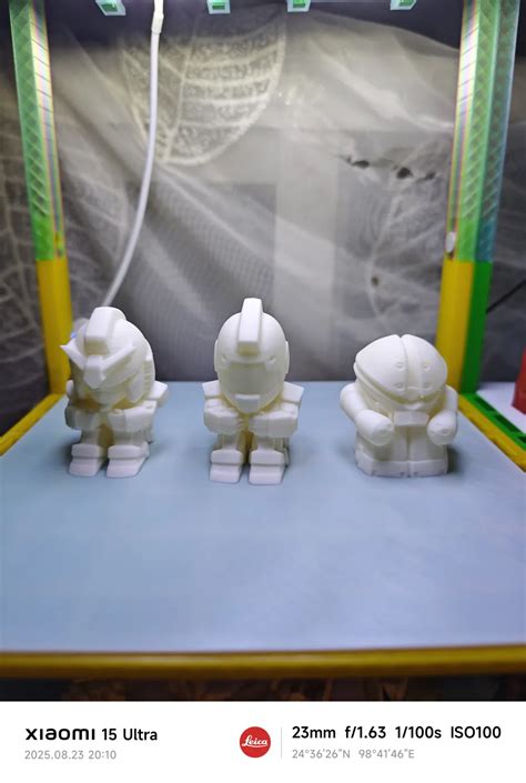 Gundam Three Small Models Free 3d Print Model Makerworld