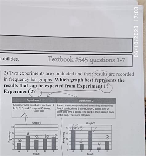 2 two experiments are conducted and their results