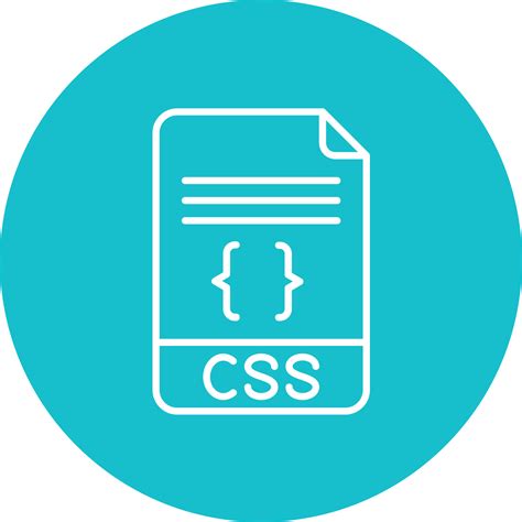 icône de fond de cercle de ligne css Art vectoriel chez Vecteezy