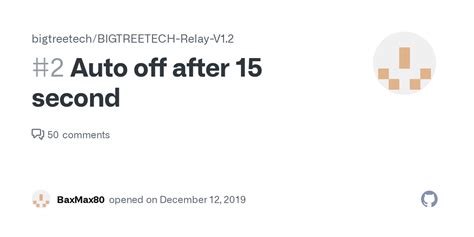 Auto Off After Second Issue Bigtreetech BIGTREETECH Relay V GitHub
