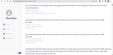 github harisankar01 twitter analysis and first response application