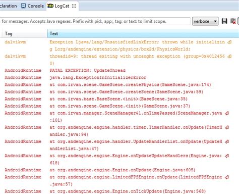 Android Why Cant Use Method Createphysics In Andengine Project