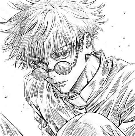 Gojou Satoru Jujutsu Kaisen Drawn By V0idzenin Danbooru