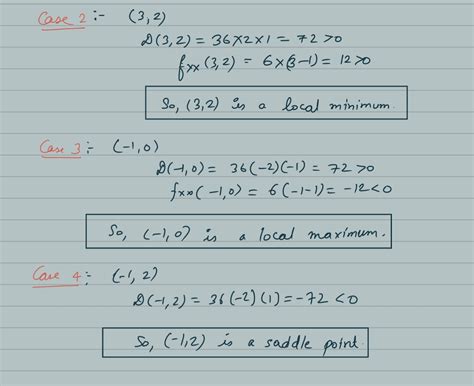 [solved] Find The Local Maximum And Minimum Values And Saddle Point S Of Course Hero