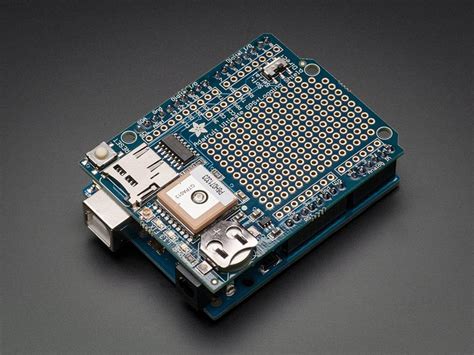 Adafruit Ultimate Gps Logger Shield Comprend Un Module Gps Opencircuit