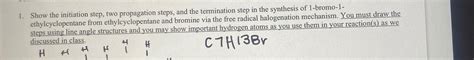 [solved] show the initiation step two propagation steps