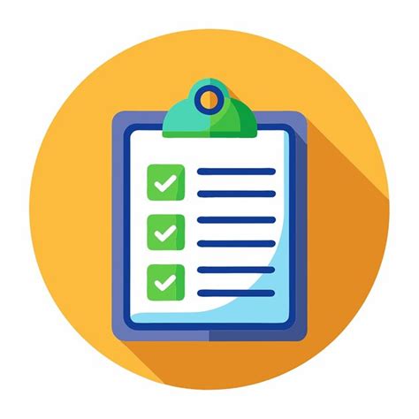 Assignment Done Icon Clipboard Checklist Symbol 3d Vector Illustration