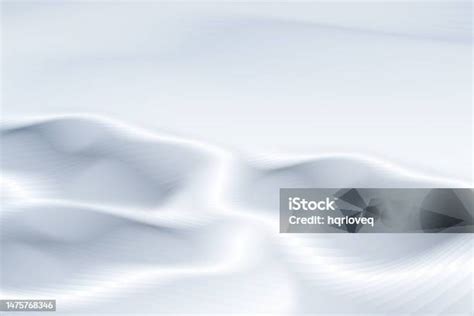 Smooth Undulating Lines Of Grey And White Abstract Texture Texture Background Stock Illustration